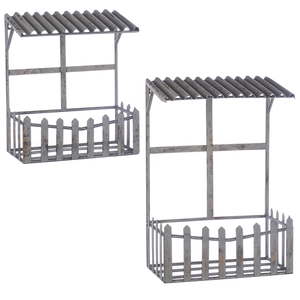 Picket Fence Wall Planter Set – Gabby's Farmhouse