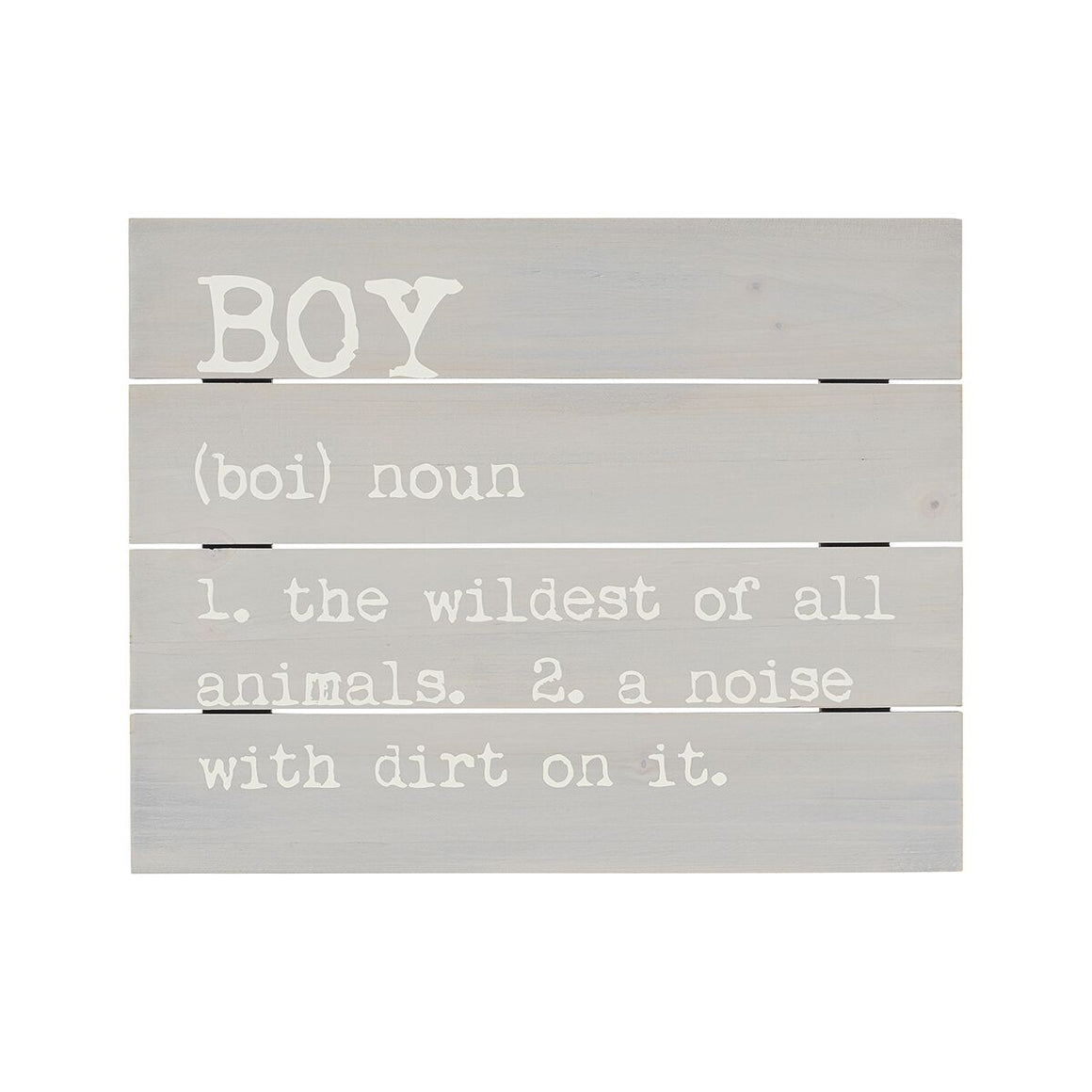 Boy Definition Wooden Pallet Sign – Gabby's Farmhouse