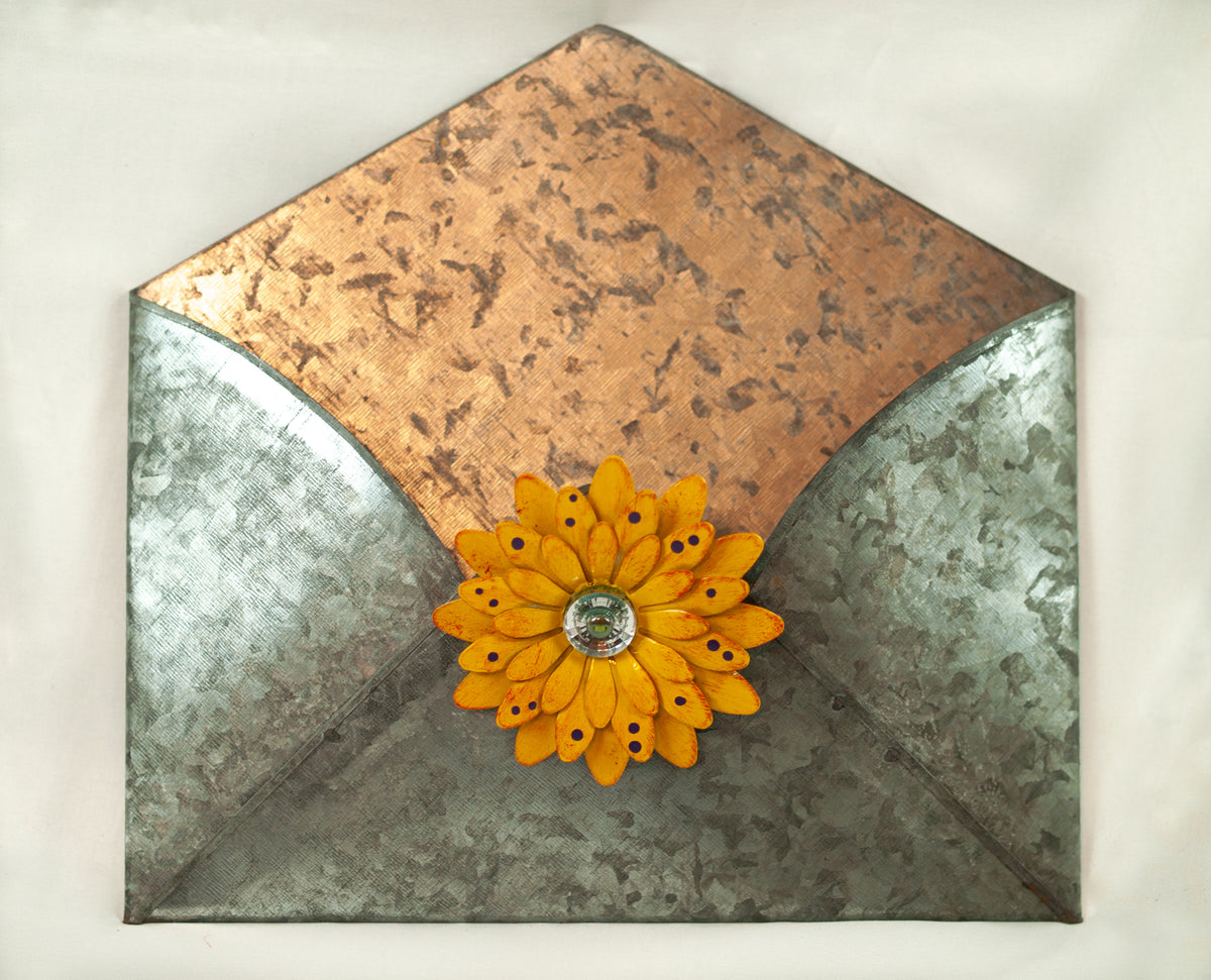 Galvanized Metal Wall Envelope – Gabby's Farmhouse